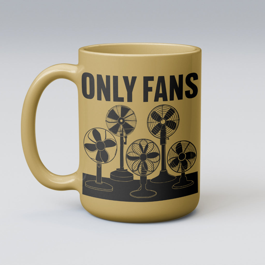 'Only Fans' - Humorous Electric Fan Graphic Download – Quick Digital Files