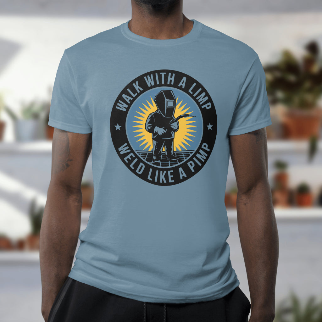 Walk with a Limp - Weld Like a Pimp Welding SVG – Quick Digital Files