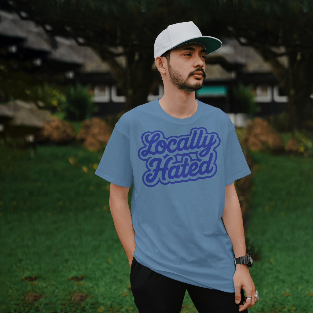 'Locally Hated' - 3D Text Design Graphic Download – Quick Digital Files