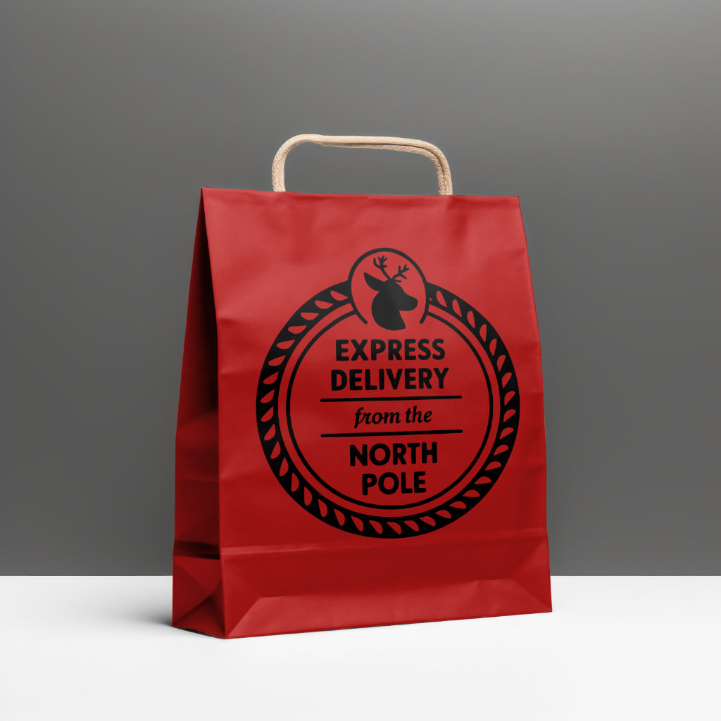 Express Delivery from the North Pole SVG - Festive Holiday SVG Graphic ...