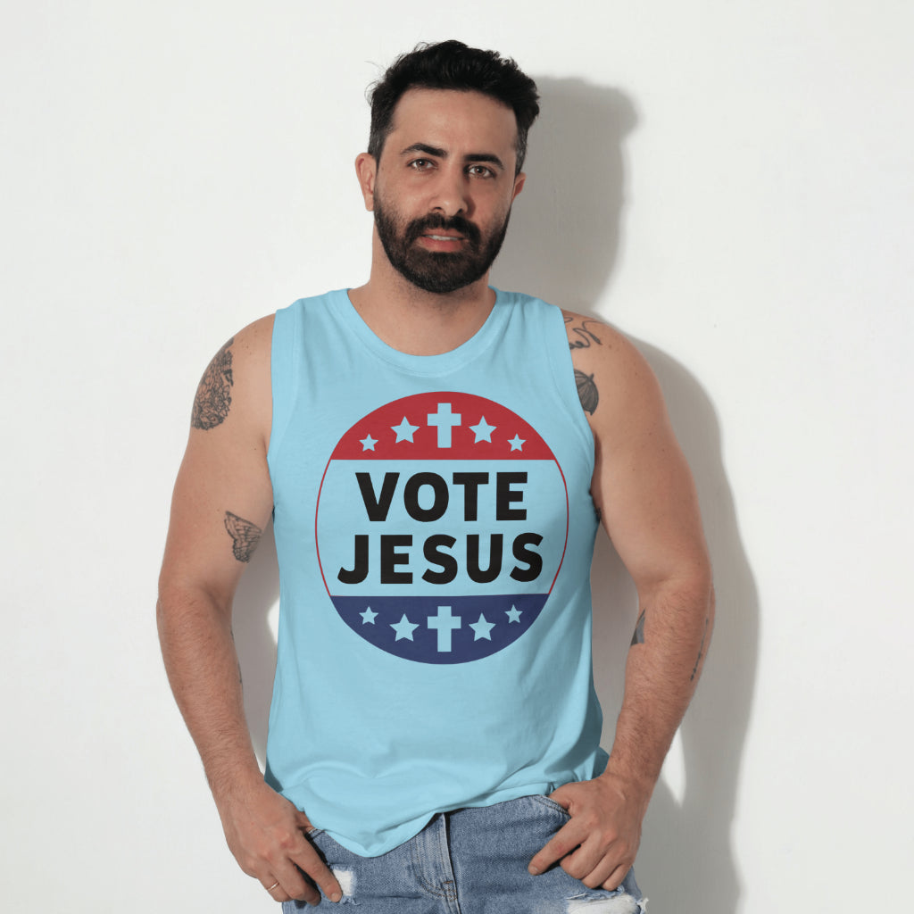 Vote Jesus Sticker Design | Faith-Based SVG PNG PDF | Patriotic Emblem ...