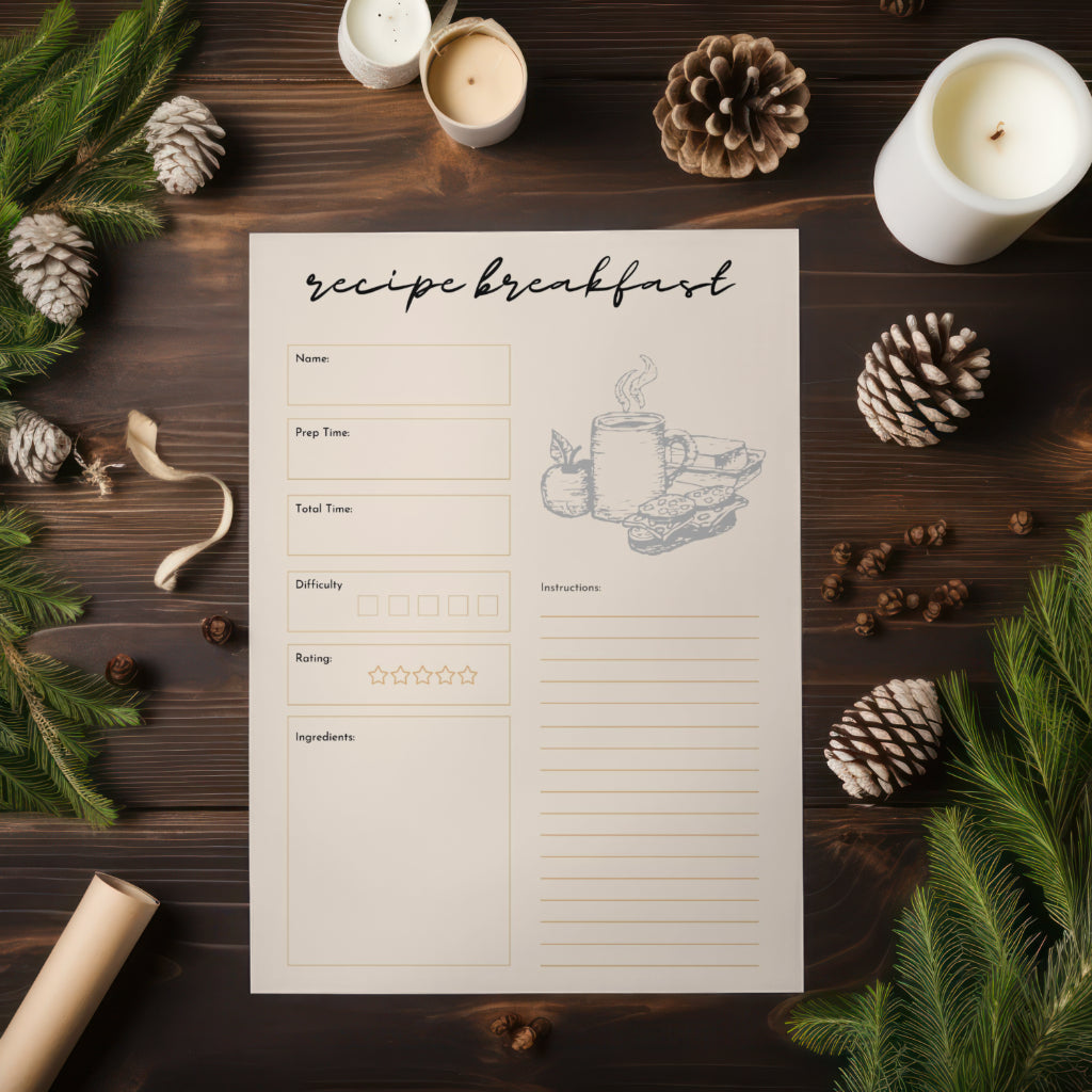 Printable 25-Page Meal Planner Guide - Organize Meals & Recipes – Quick ...