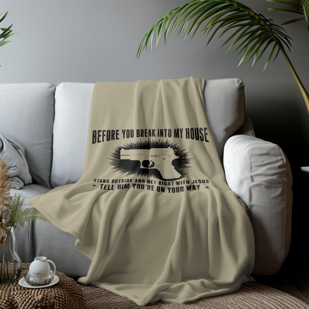 "Before You Break Into My House" - Warning Sign Graphic Download ...