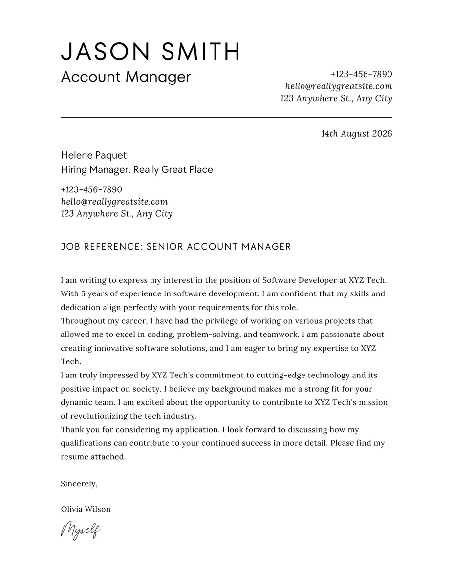 Craft Job-Winning Cover Letters: Editable Professional Template – Quick ...