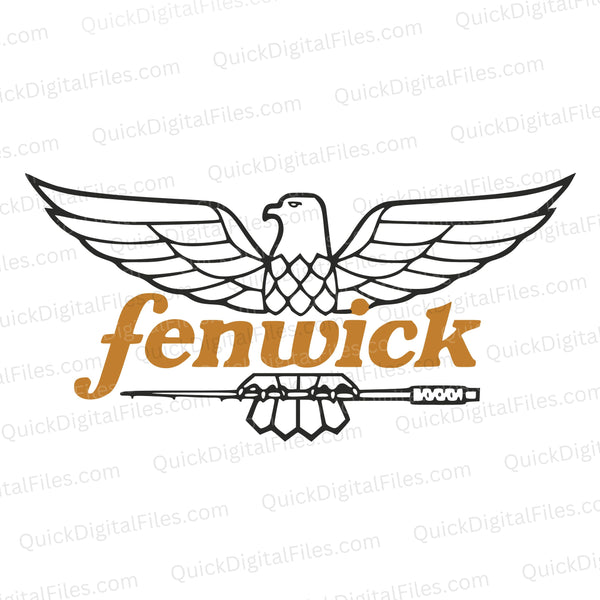 Fenwick Logo SVG & PNG – Free Download for Fishing Fans – Quick Digital ...