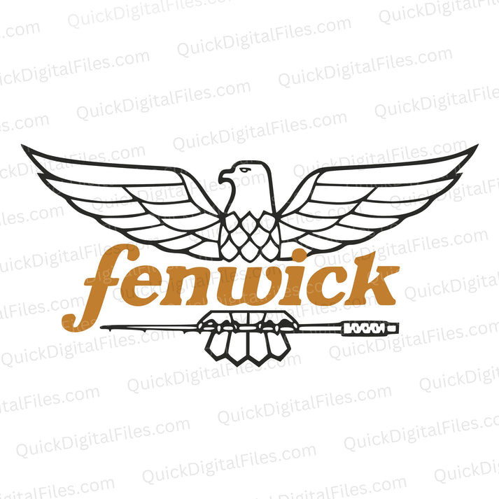 Fenwick Logo SVG & PNG – Free Download for Fishing Fans – Quick Digital ...