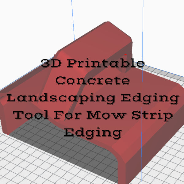 Perfect Lawnscaping Edge 3D Model (STL File Download) – Quick Digital Files